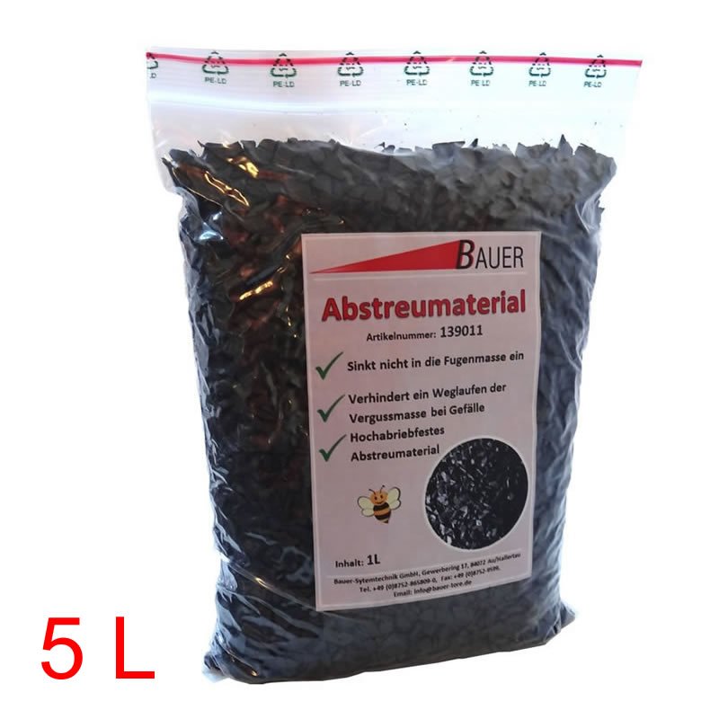 Bauer - Abstreumaterial für Kaltvergussmasse 5 Liter, 35,90